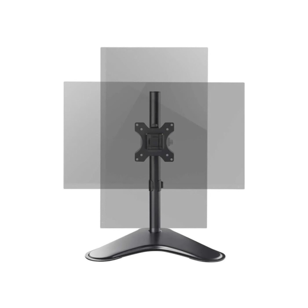 Universal Single LCD Monitor Stand Freestanding Desktop Mount ...